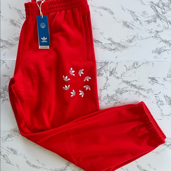 adidas | Pants | Adidas Originals Stripe Shattered Trefoil Jogger Pants ...